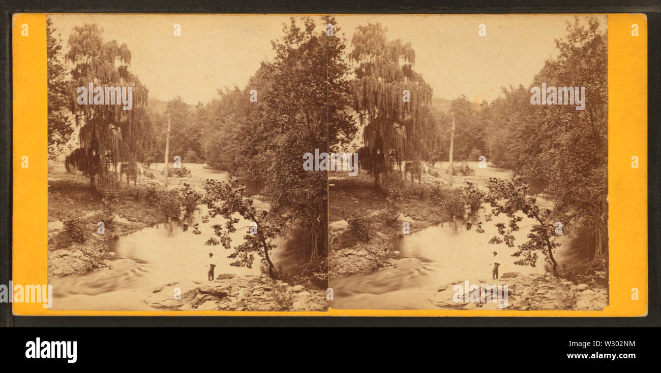 On the Wissahickon, by Bartlett & French 3 Stock Photo - Alamy