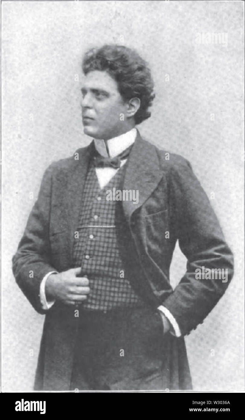 Opera Composer Pietro Mascagni c 1902 Stock Photo - Alamy