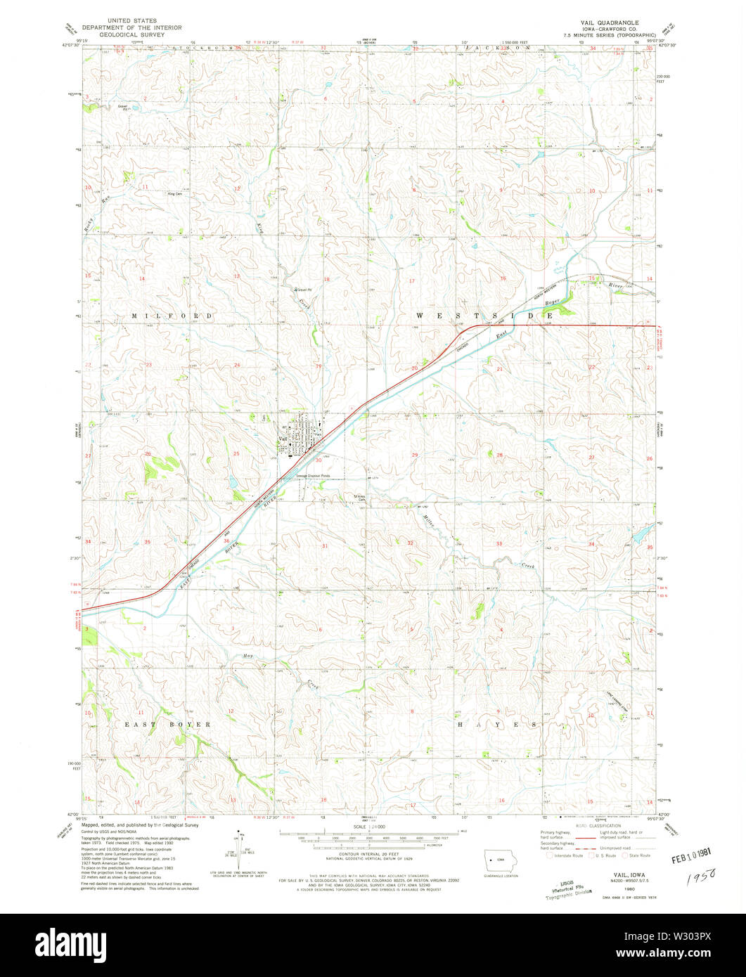 Vail map Cut Out Stock Images & Pictures - Alamy