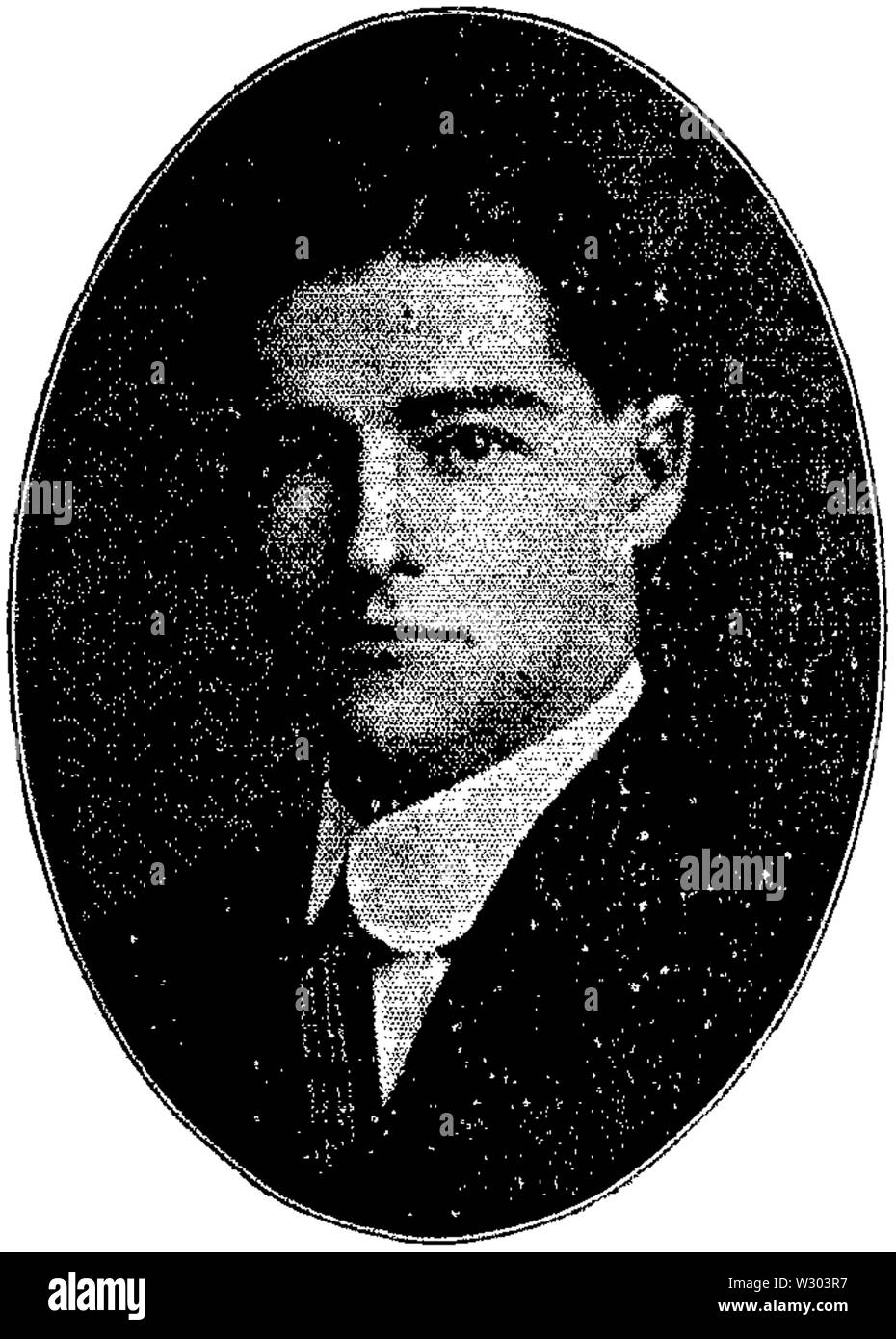 Orland M Heacock from the May 1917 QST Stock Photo - Alamy