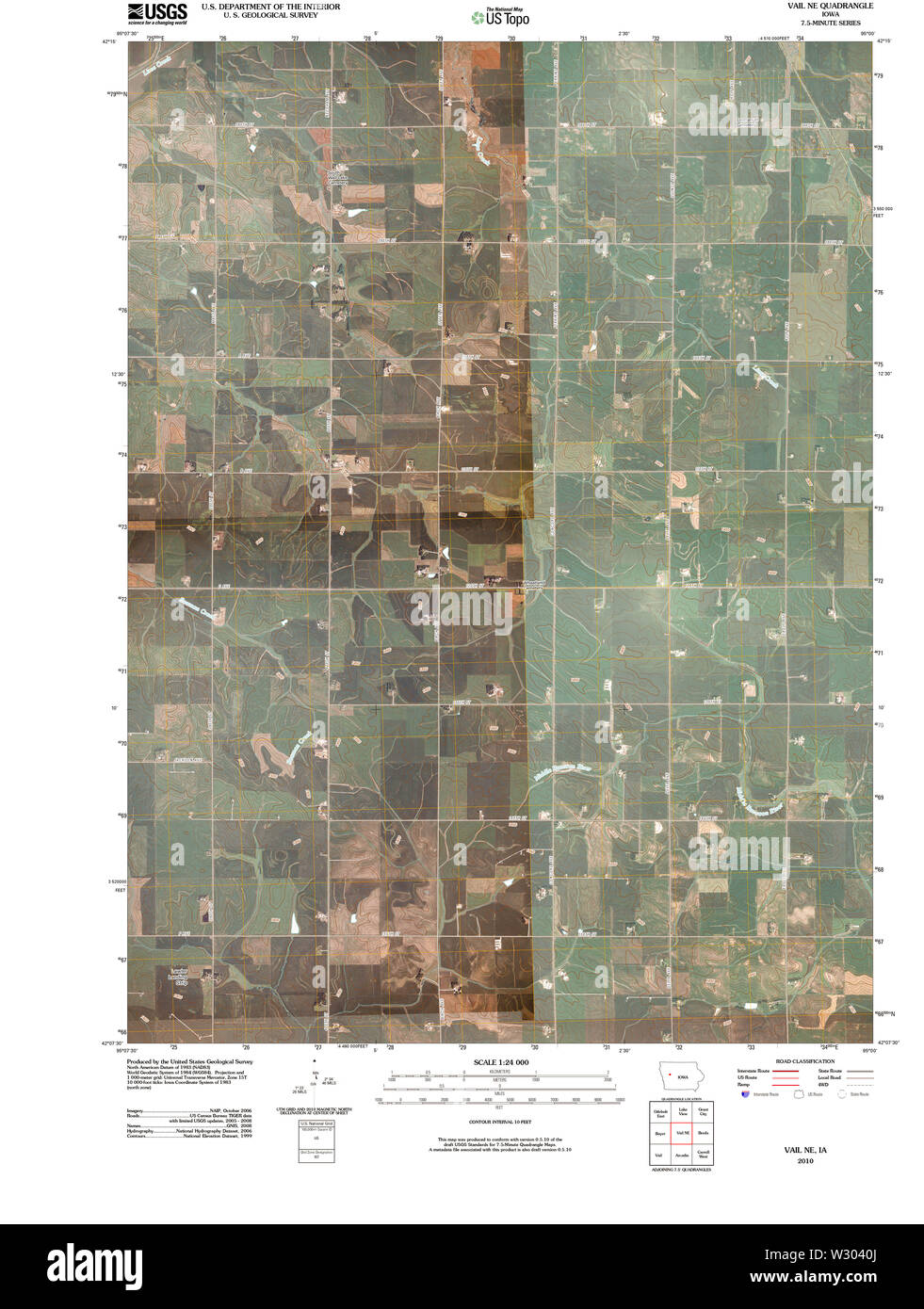 Vail map Cut Out Stock Images & Pictures - Alamy