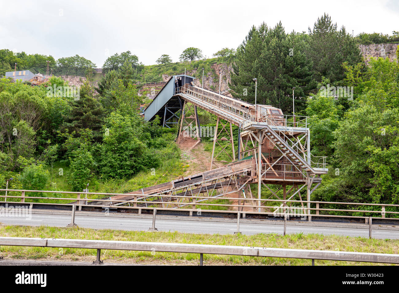 Conveyor belt to jetty hi-res stock photography and images - Alamy