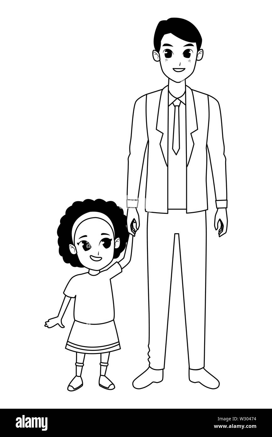 Father Clip Art Black And White