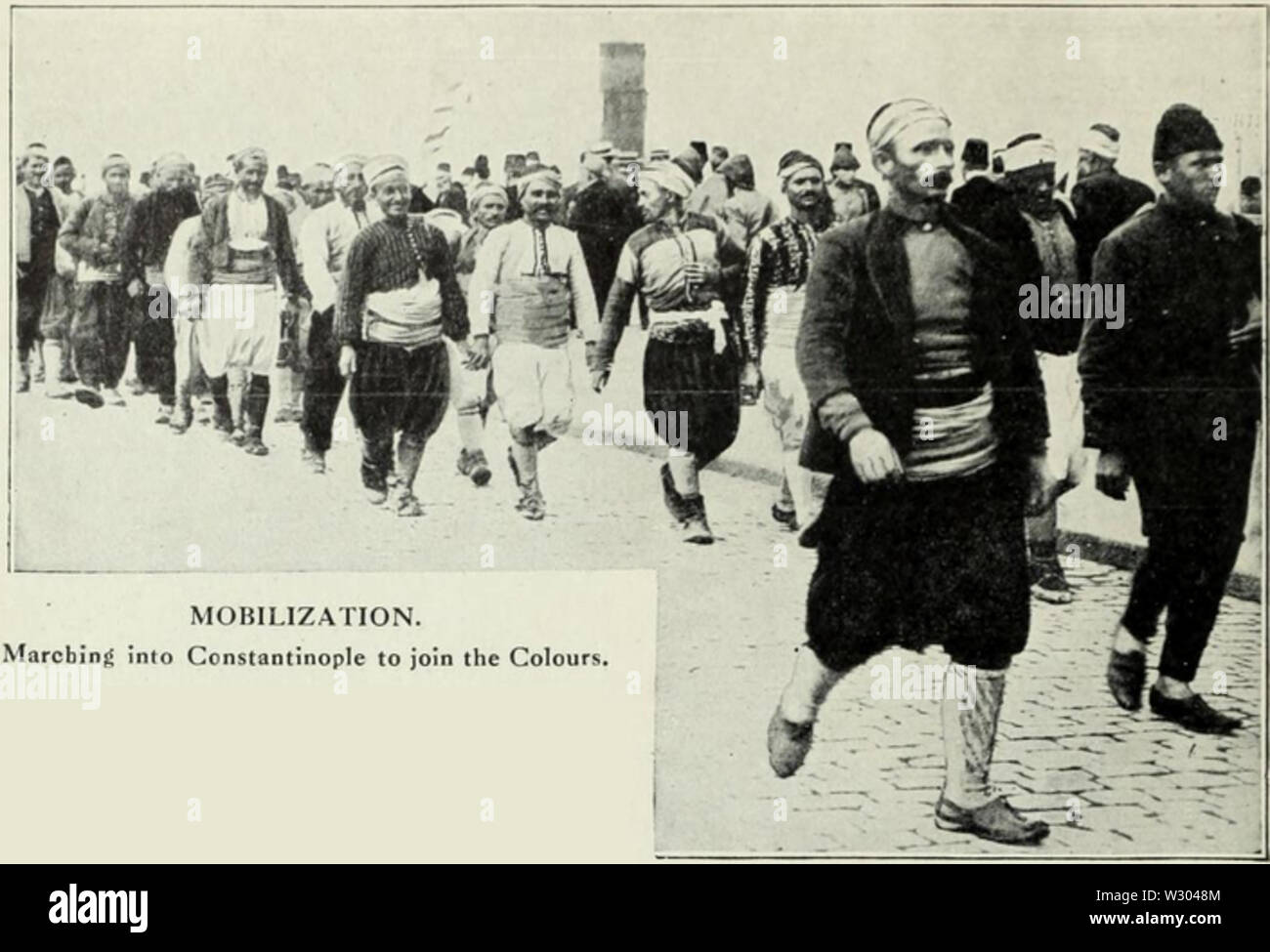 Ottoman Men conscription WWI Stock Photo - Alamy