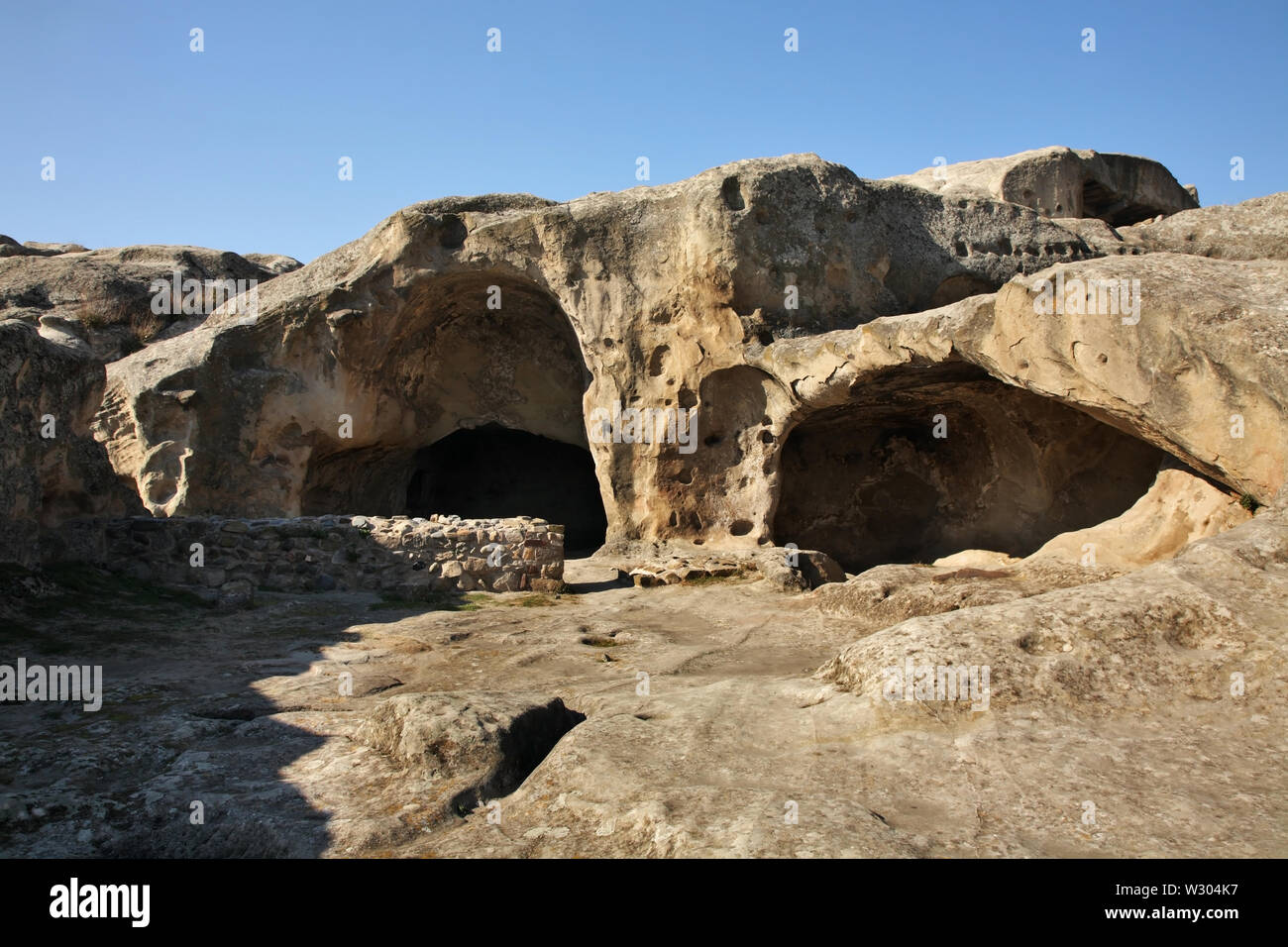 Uplistsikhe cave complex (Lord's fortress) near Gori. Shida Kartli ...