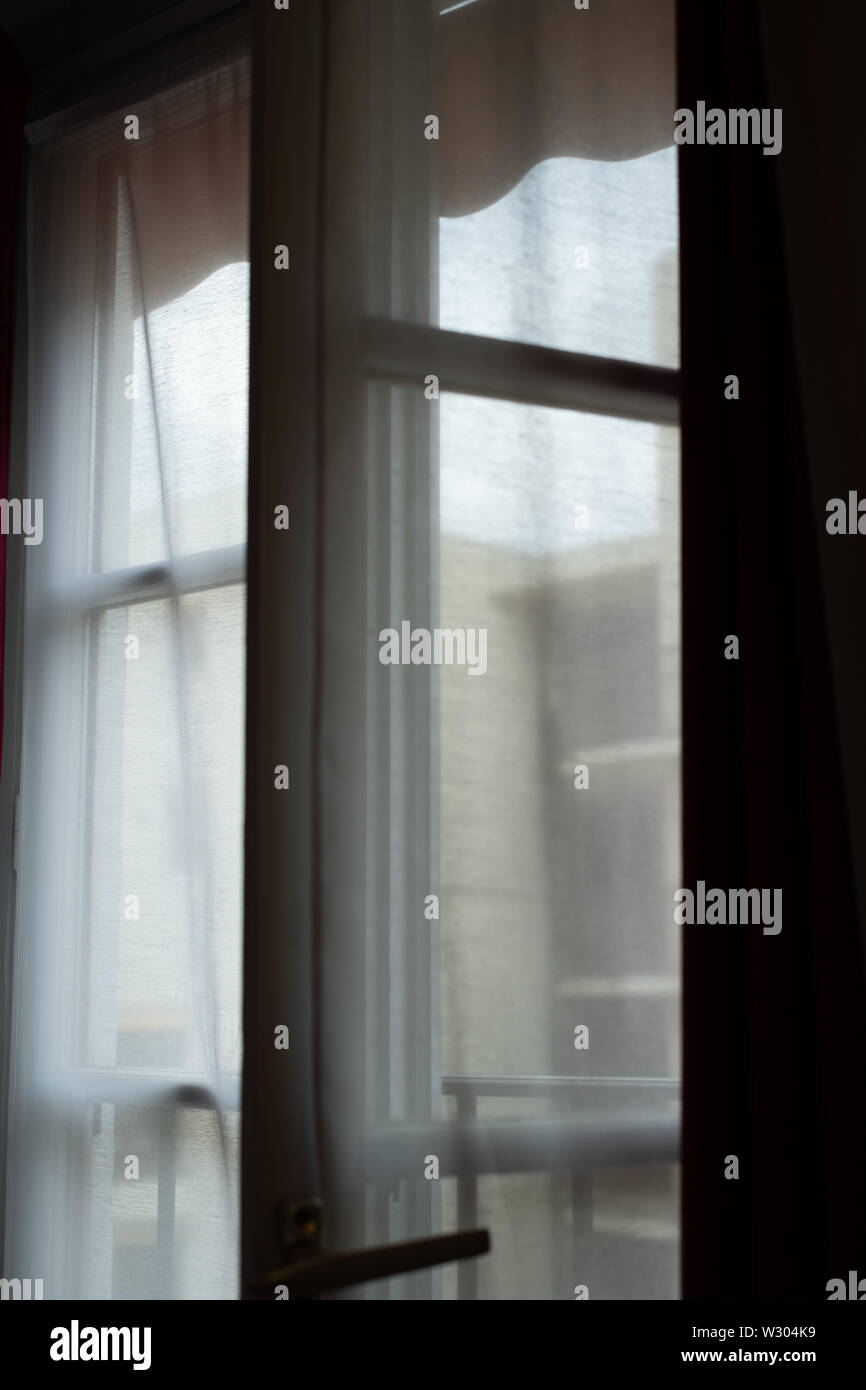 Curtains blowing hi-res stock photography and images - Alamy