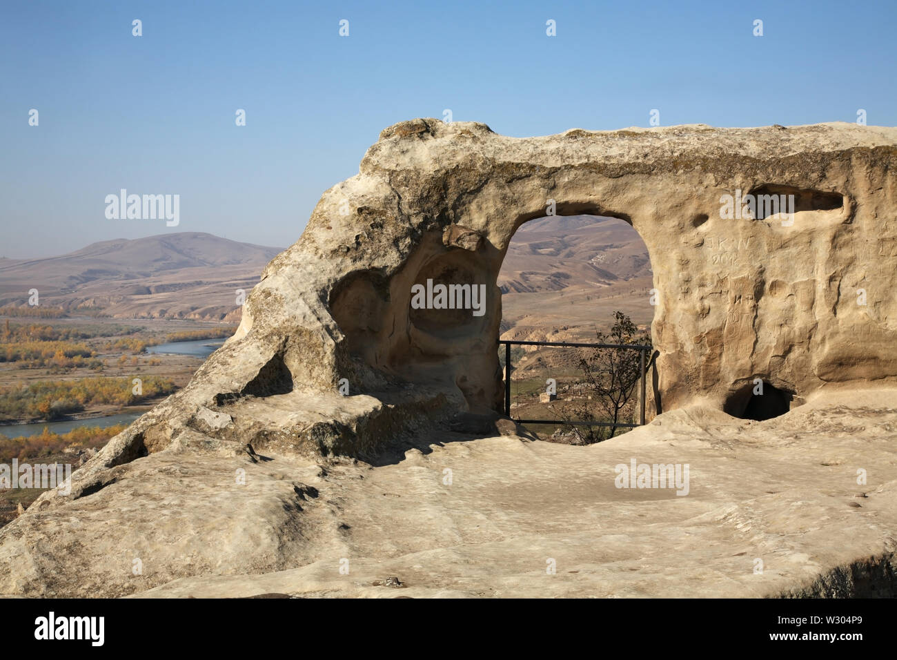 Uplistsikhe cave complex (Lord's fortress) near Gori. Shida Kartli ...