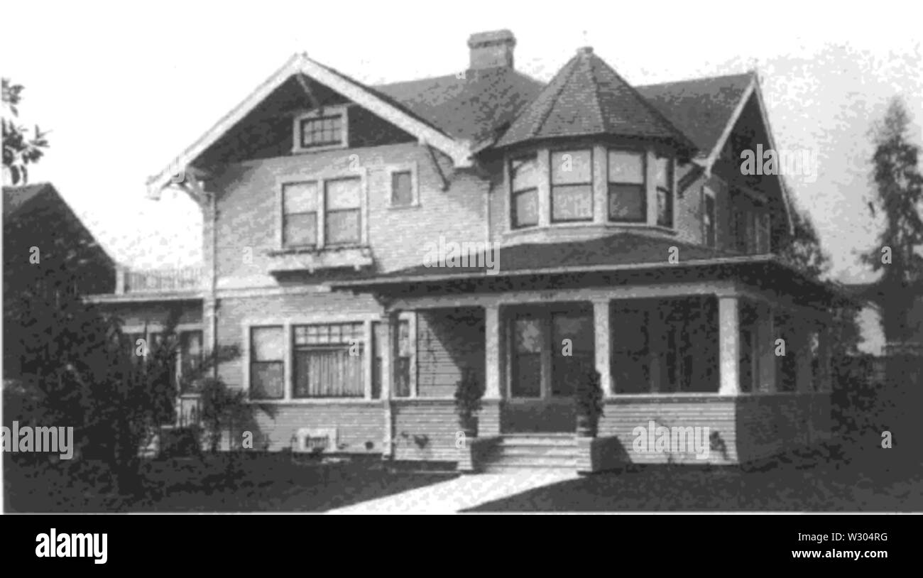 Ozcot, Hollywood, California 1911 Stock Photo - Alamy