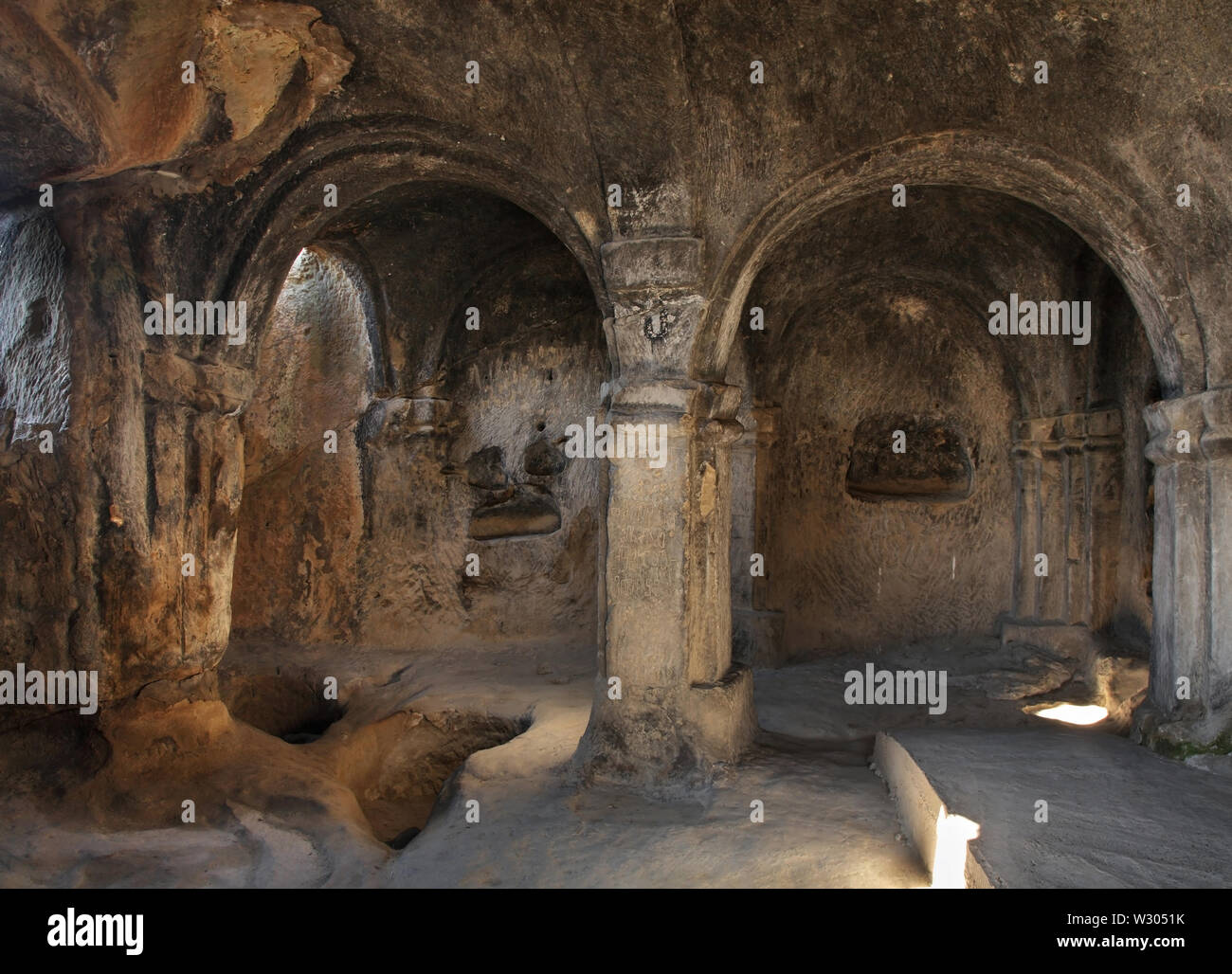 Uplistsikhe cave complex (Lord's fortress) near Gori. Shida Kartli ...