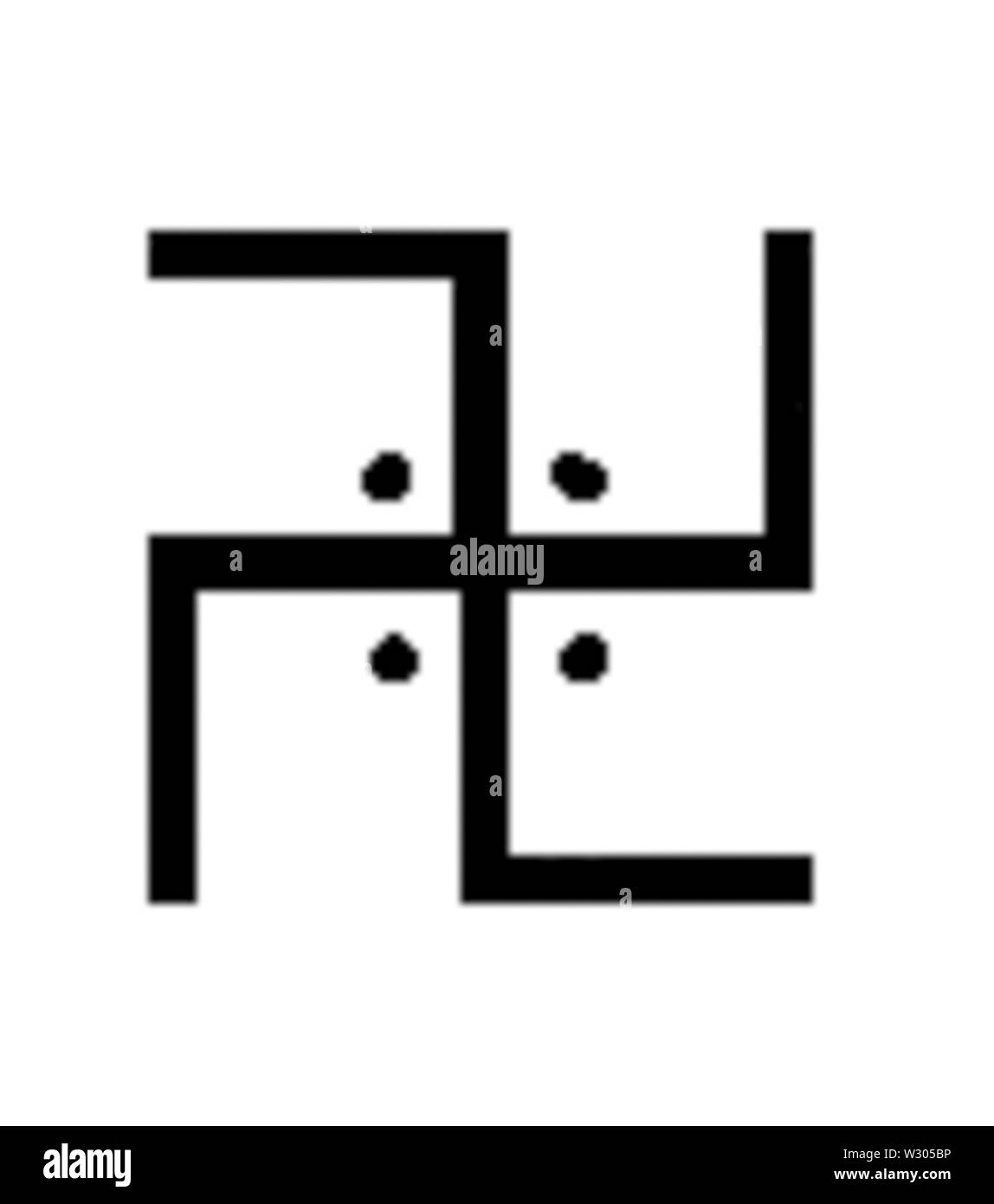 Swastika hindu Cut Out Stock Images & Pictures - Alamy