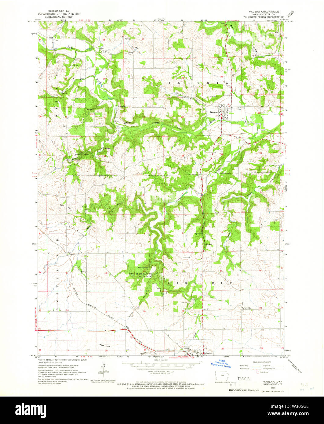Map of wadena hi-res stock photography and images - Alamy