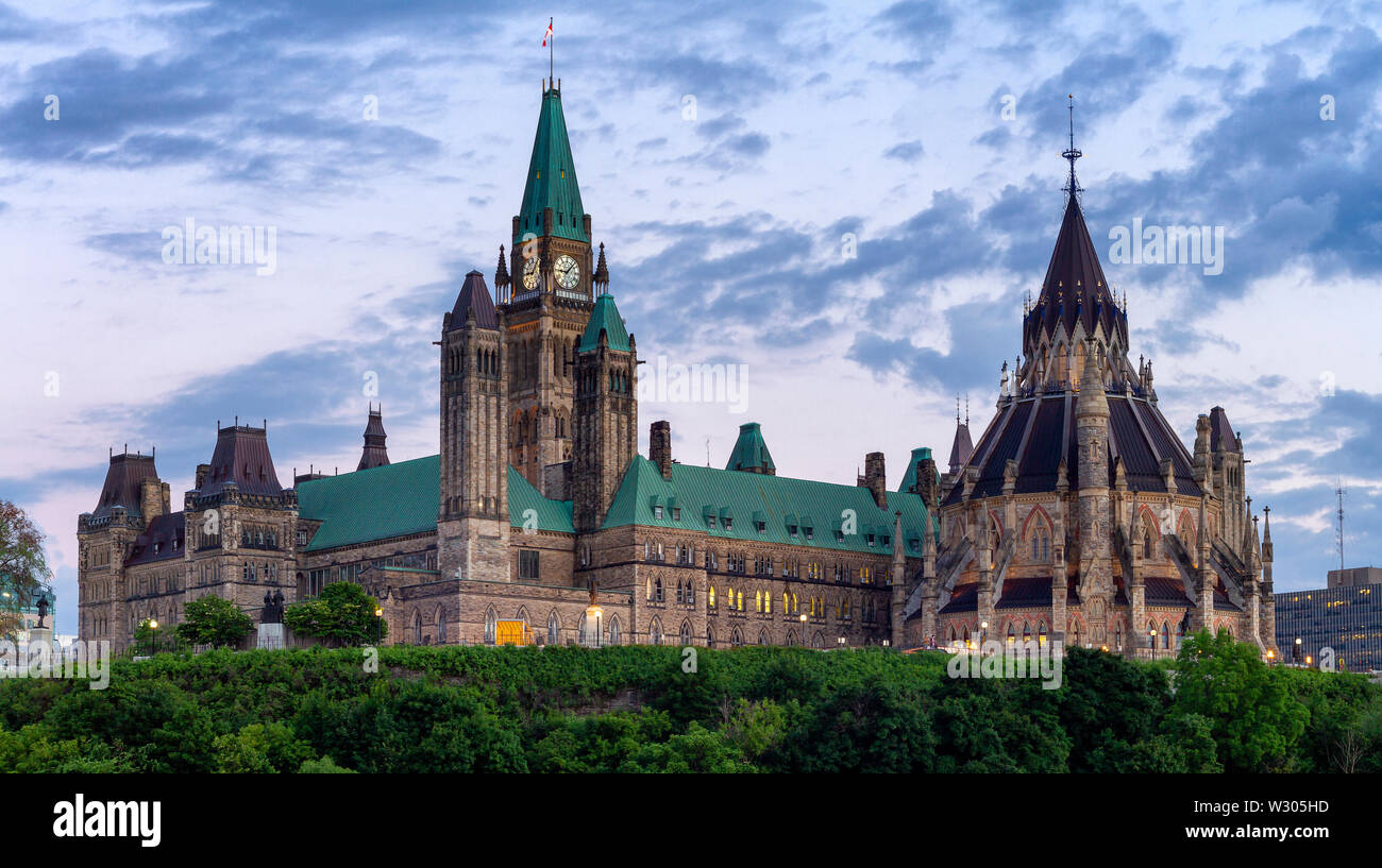 Ottawa Parliament Hill Stock Photo - Alamy