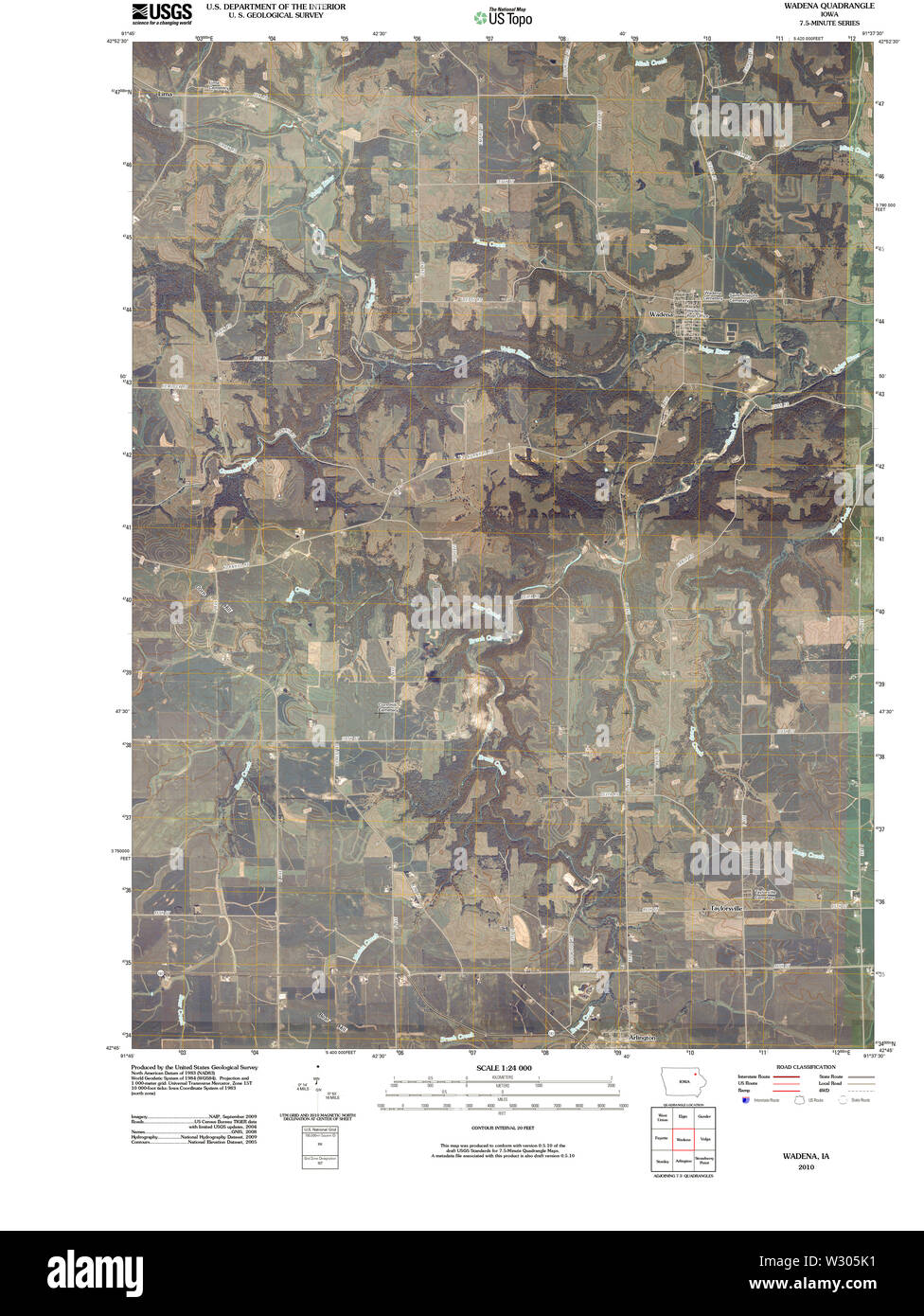 Map of wadena hi-res stock photography and images - Alamy