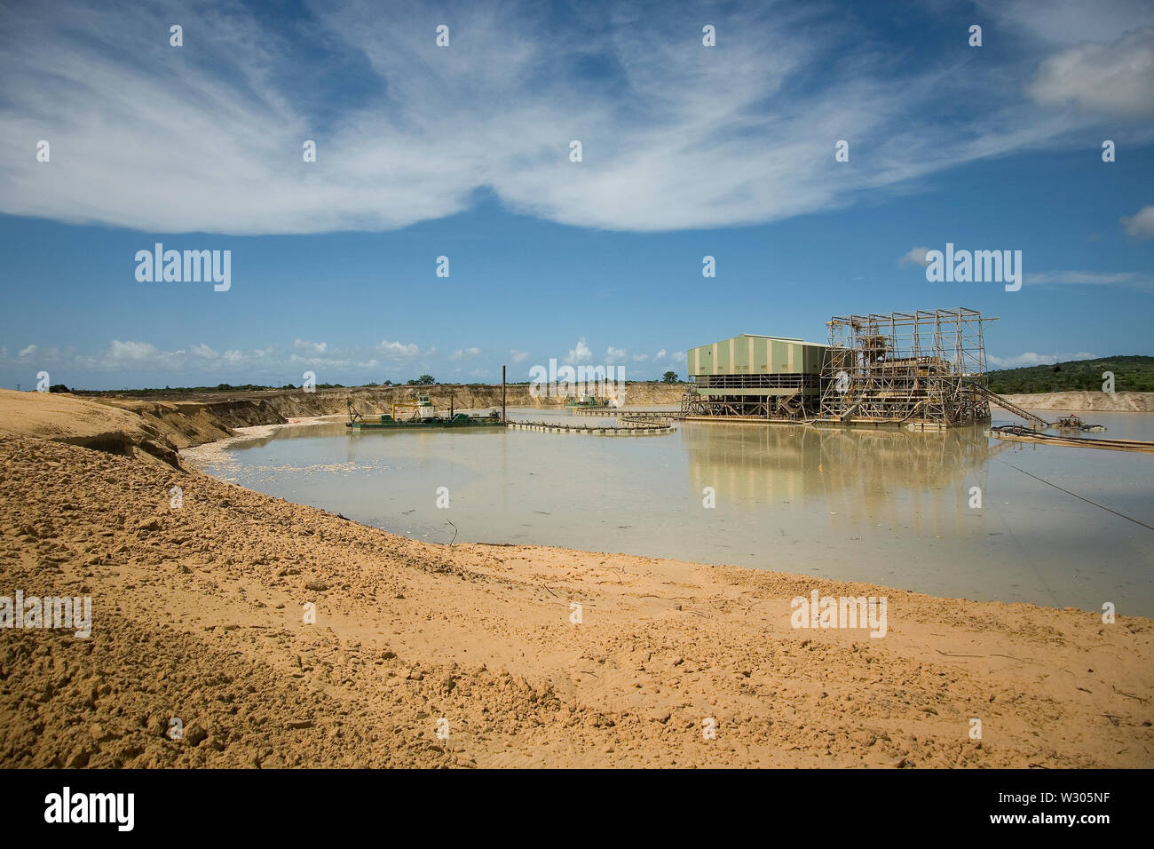 Pumping sand into wcp hi-res stock photography and images - Alamy