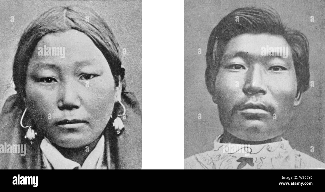 PSM V53 D767 Kalmuck people Stock Photo - Alamy