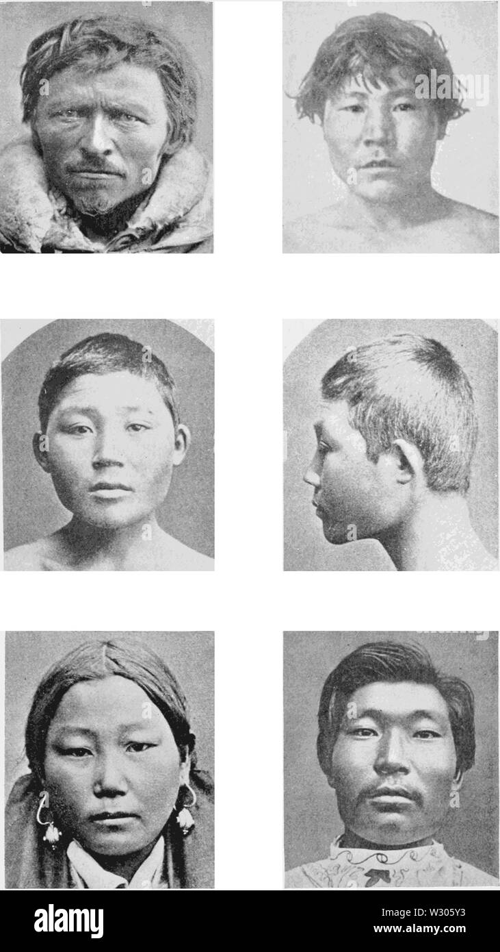 PSM V53 D767 Mongol types Stock Photo - Alamy