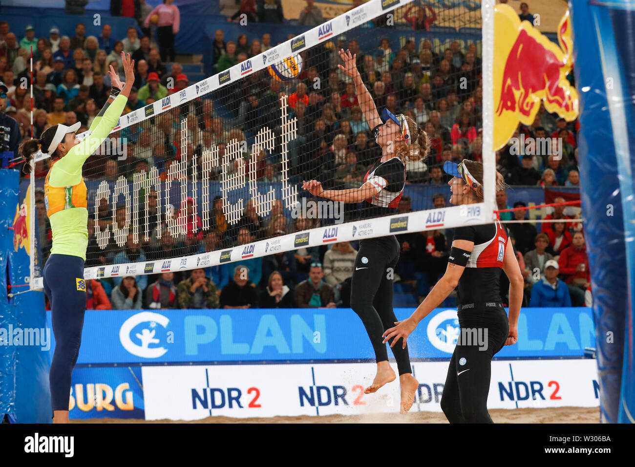 5 july 2019 Hamburg, Germany Wolrd Championship Beachvolleybal WK ...