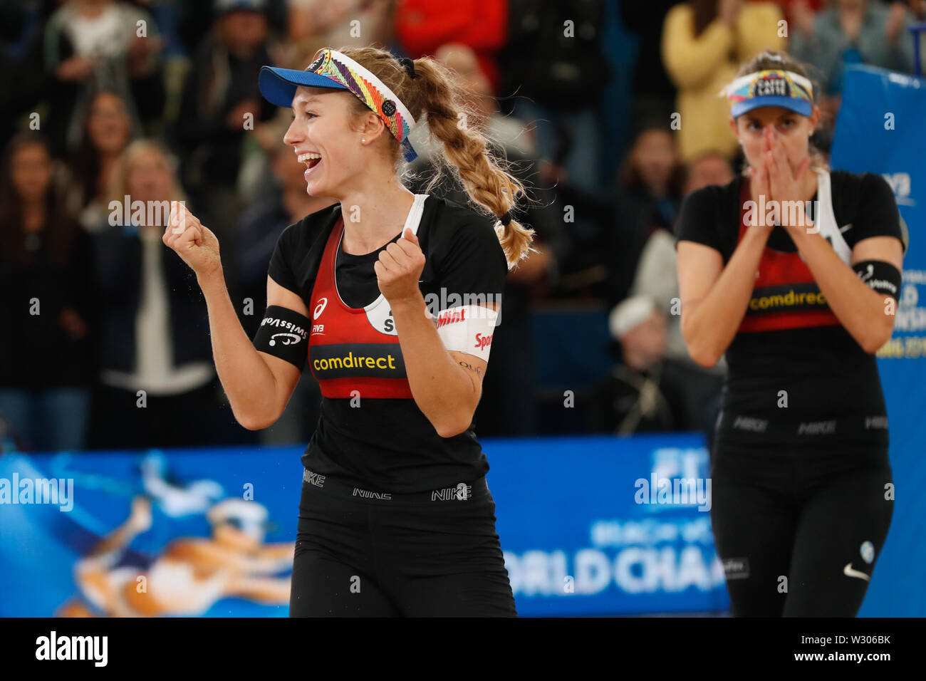 5 july 2019 Hamburg, Germany Wolrd Championship Beachvolleybal WK ...
