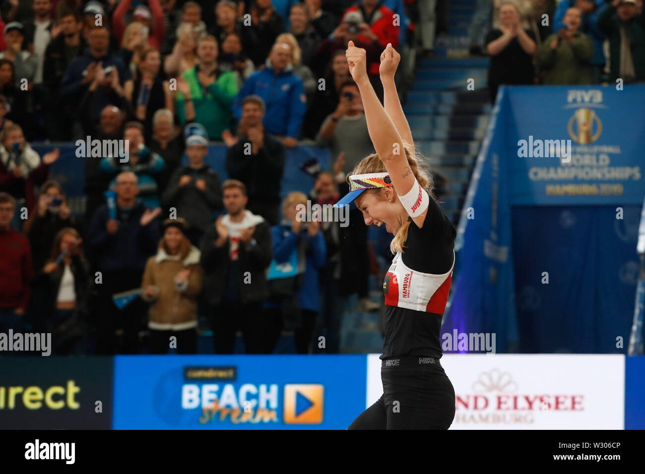 5 july 2019 Hamburg, Germany Wolrd Championship Beachvolleybal WK ...