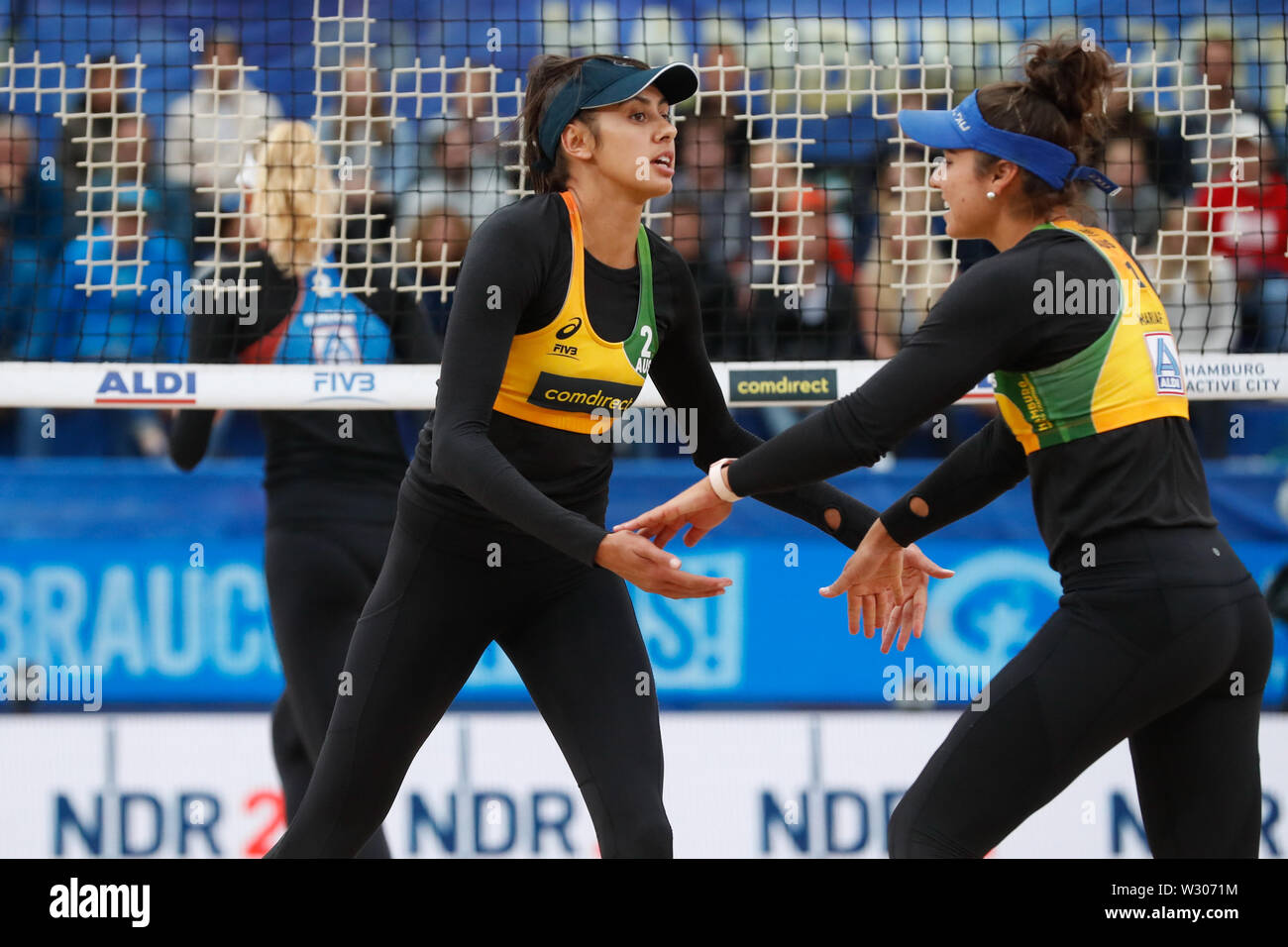 5 july 2019 Hamburg, Germany Wolrd Championship Beachvolleybal WK ...