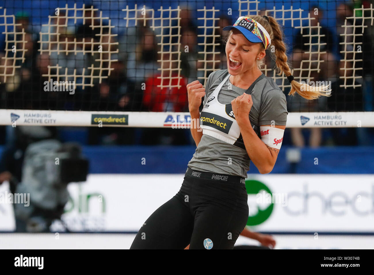 5 july 2019 Hamburg, Germany Wolrd Championship Beachvolleybal WK ...