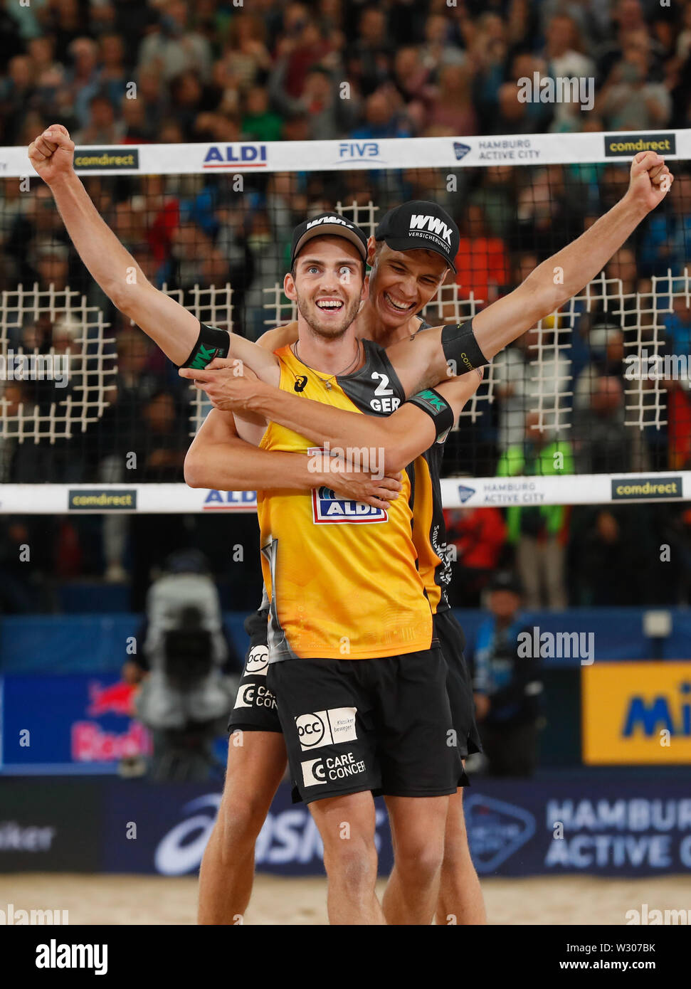 5 july 2019 Hamburg, Germany Wolrd Championship Beachvolleybal WK ...