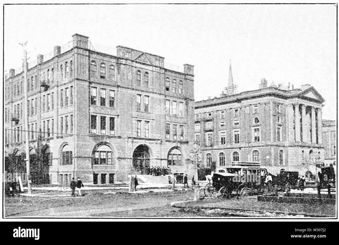 PSM V57 D268 Roger and walker buildings at mit Stock Photo - Alamy