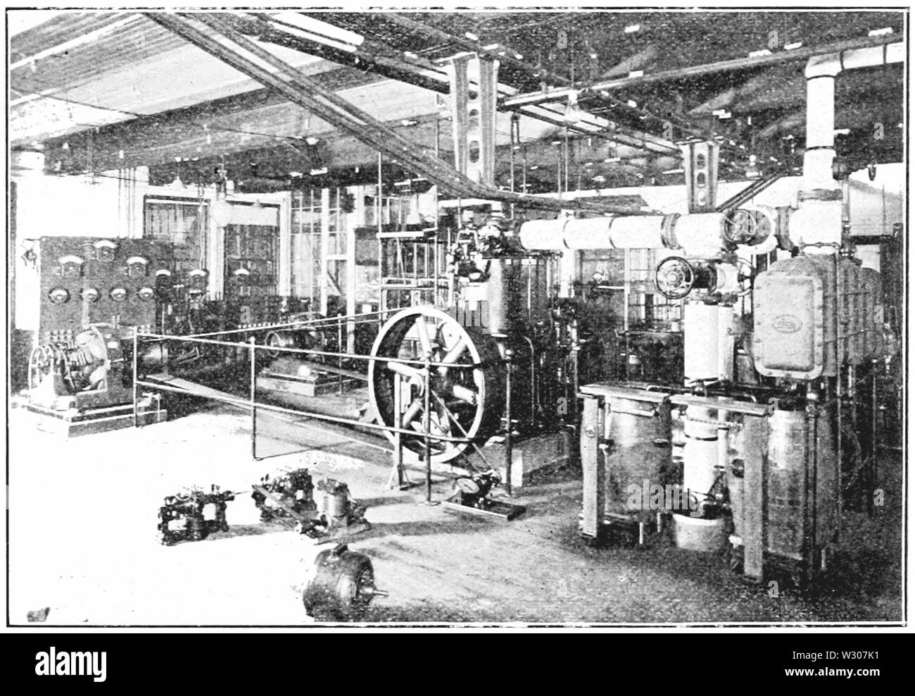 PSM V57 D275 Part of the electrical engineering laboratory Stock Photo ...