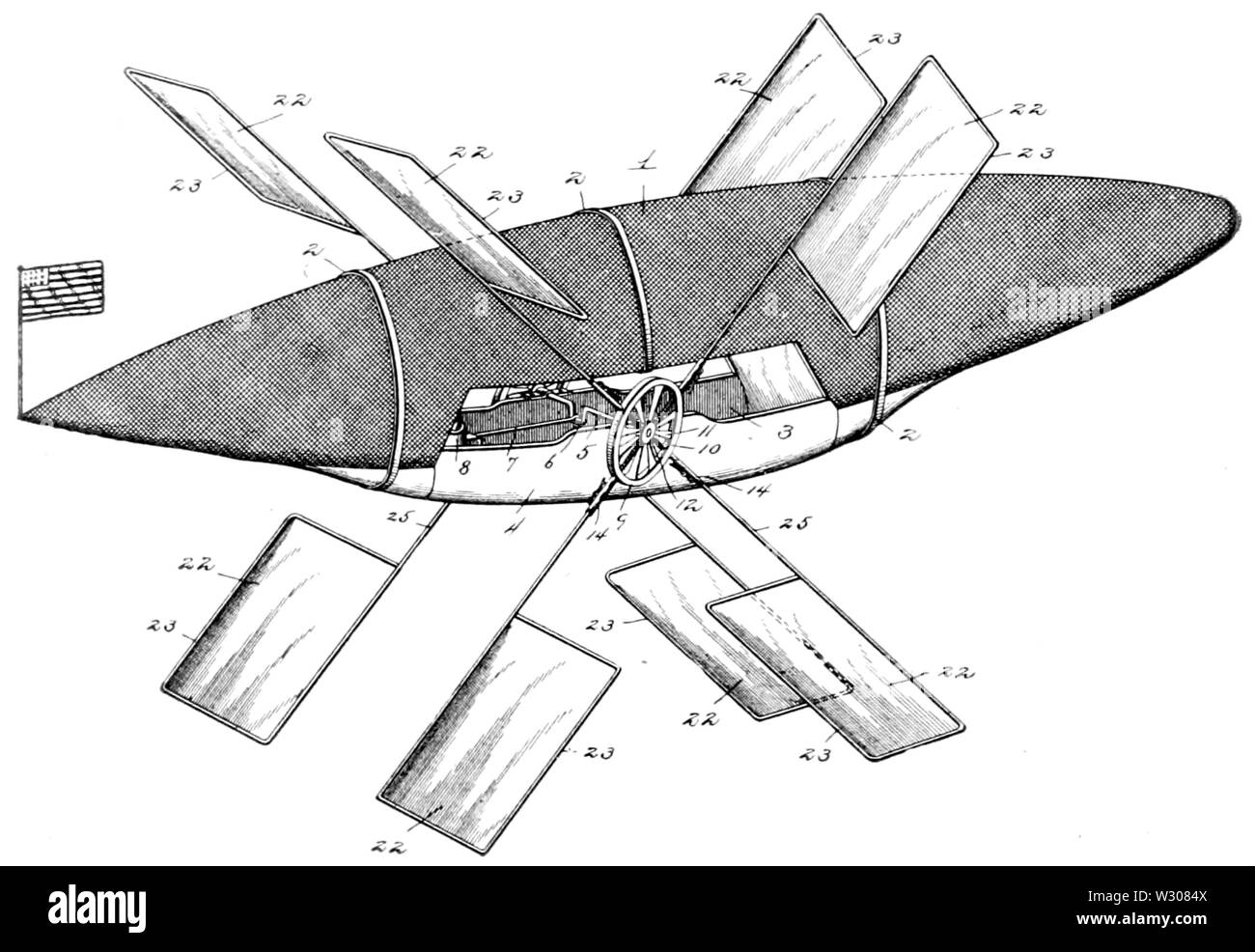 His flying machine Cut Out Stock Images & Pictures - Alamy
