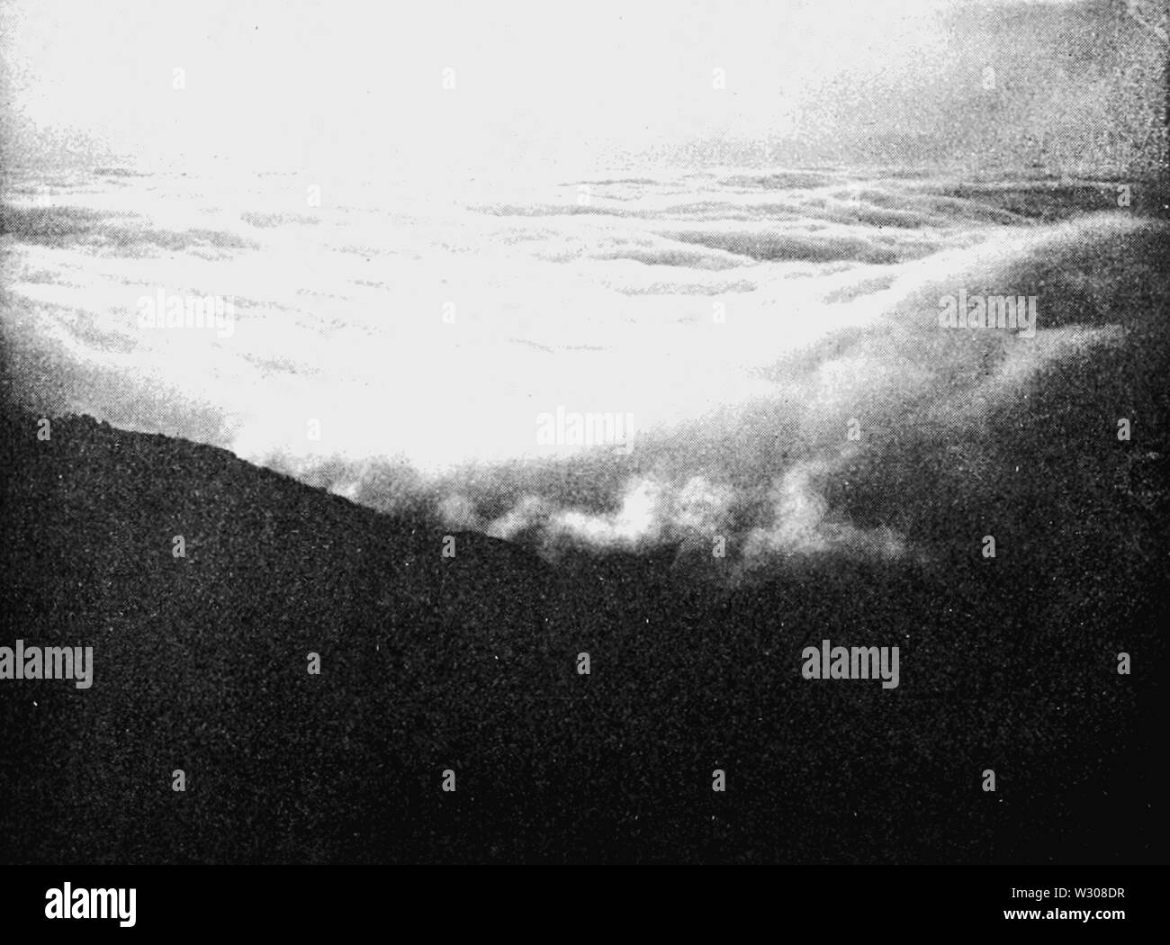 A sunset over Black and White Stock Photos & Images - Alamy