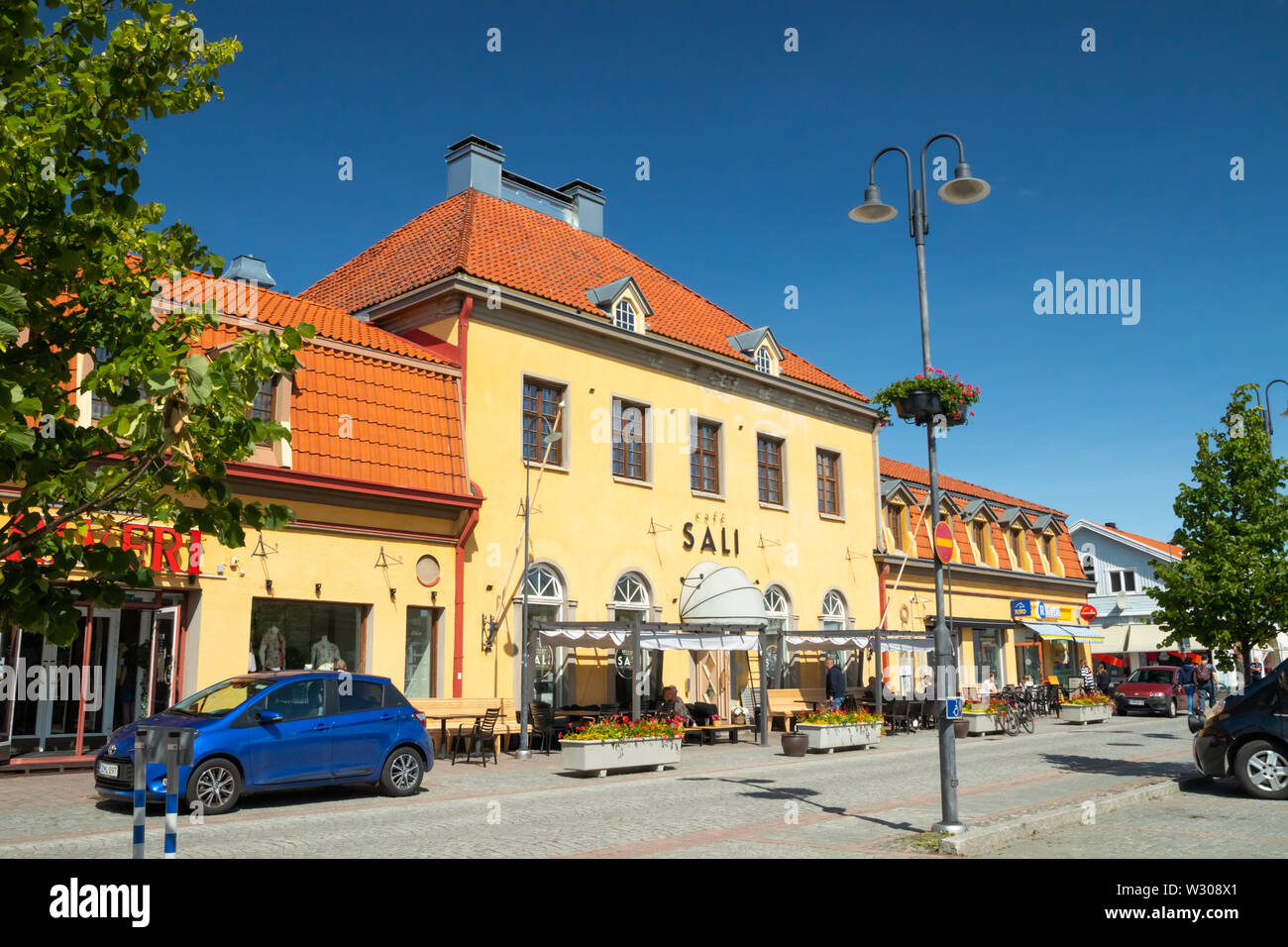 Rauma, Finland - 27 June, 2019: Old Rauma, one of UNESCO World Heritage ...