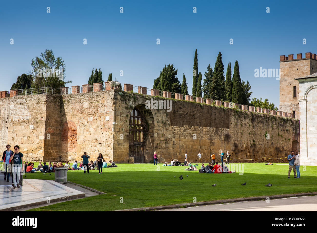 Pisa city gate hi-res stock photography and images - Alamy