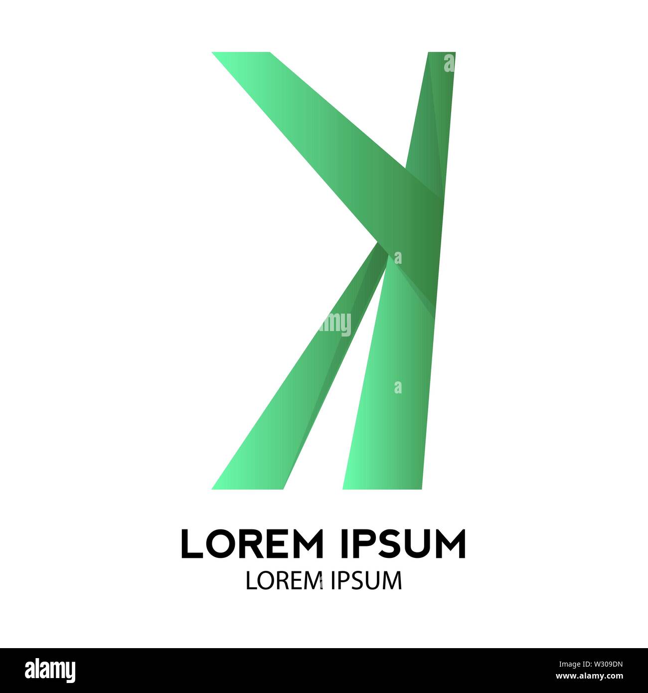 Isolated abstract business logo with text - Vector Stock Vector Image ...