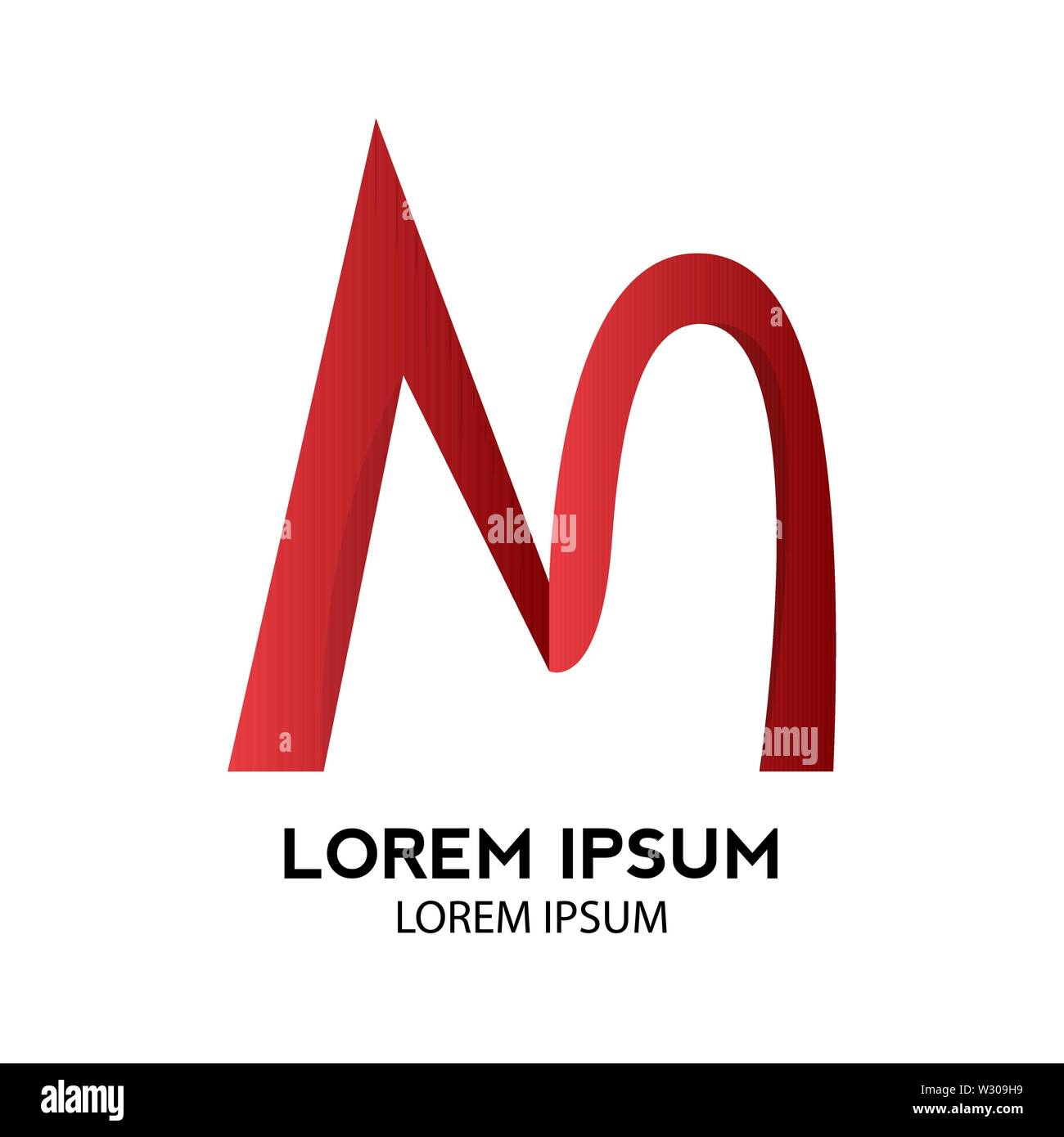 Isolated abstract business logo with text - Vector Stock Vector Image ...