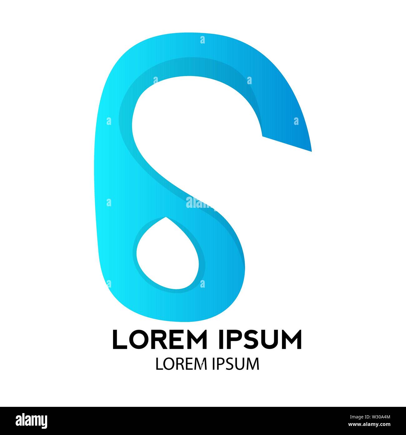 Isolated abstract business logo with text - Vector Stock Vector Image ...