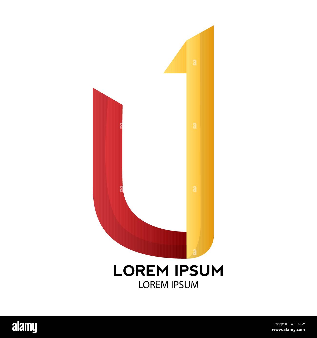 Isolated abstract business logo with text - Vector Stock Vector Image ...