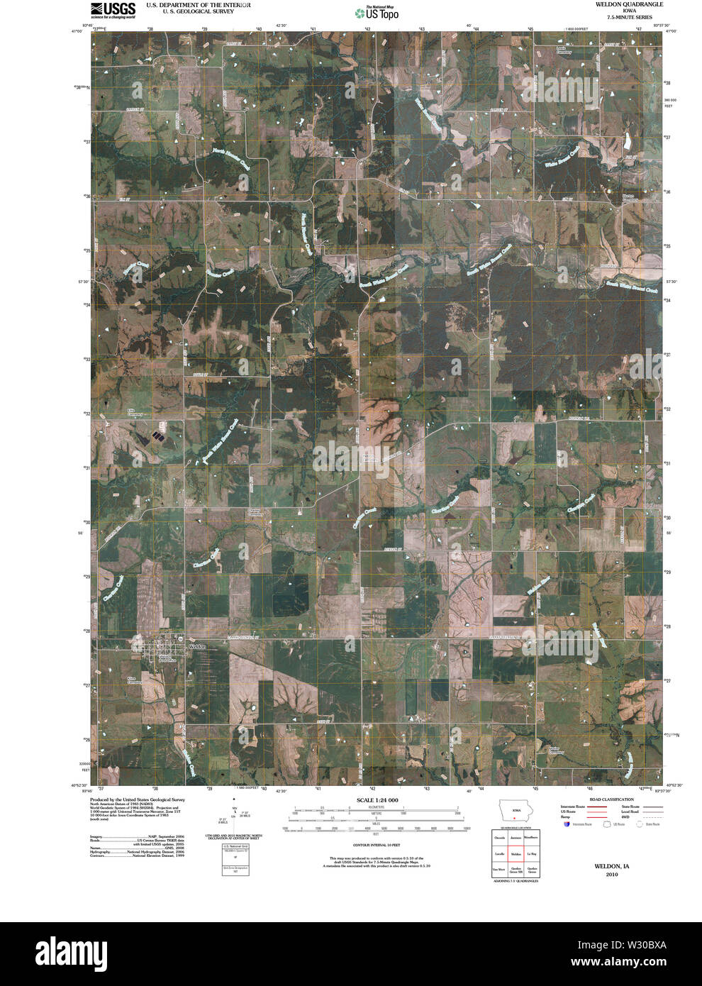 Map of weldon Cut Out Stock Images & Pictures - Alamy