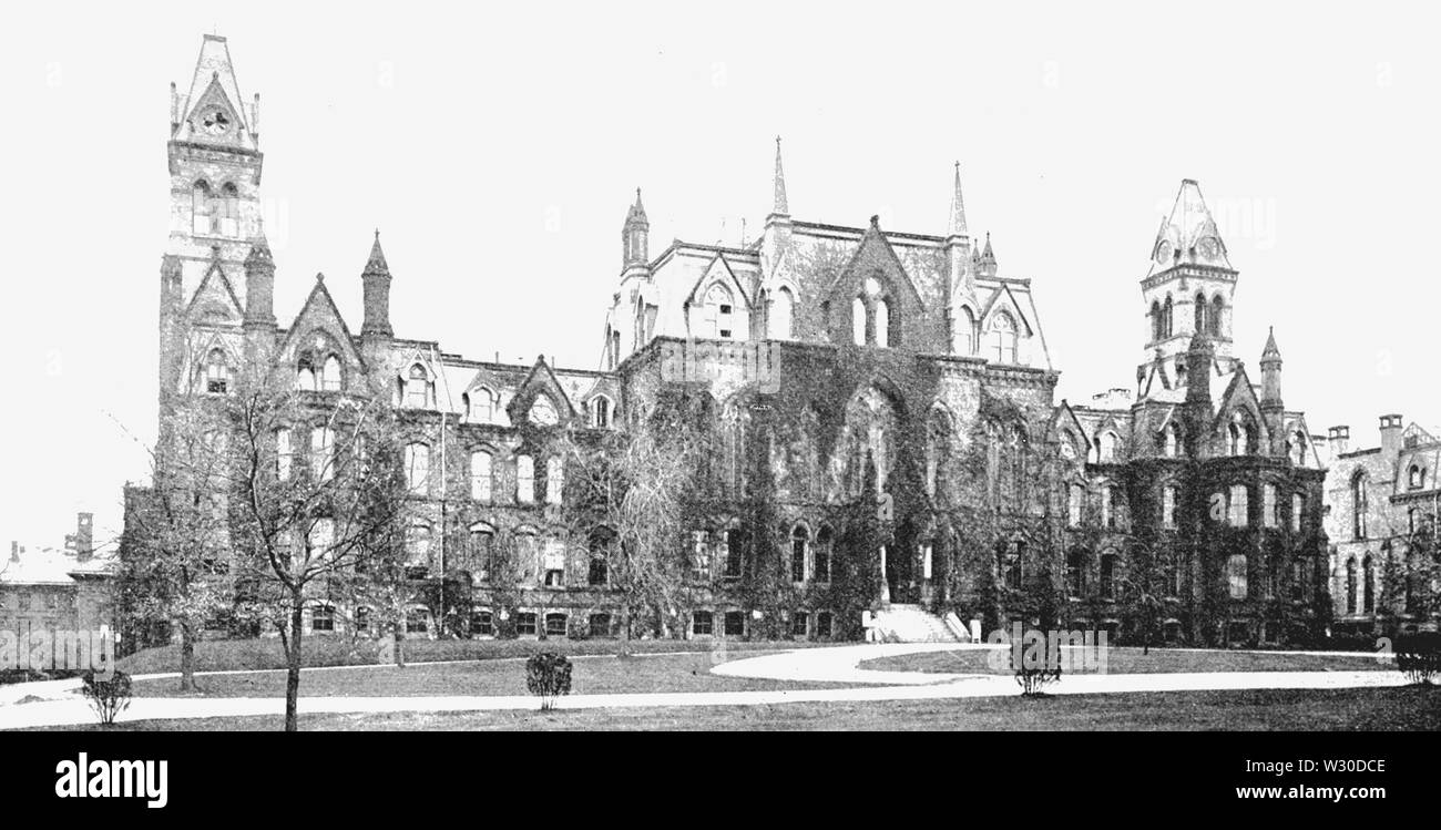 College hall Black and White Stock Photos & Images - Alamy