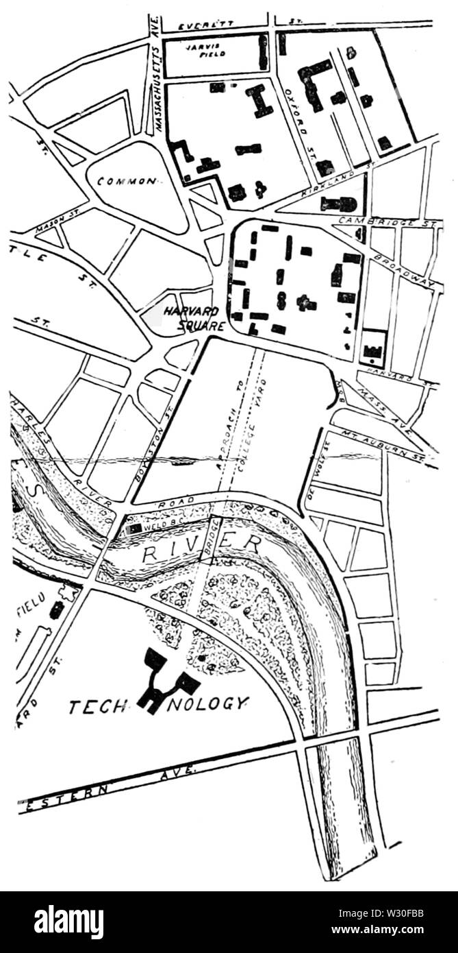 Harvard map Black and White Stock Photos & Images - Alamy