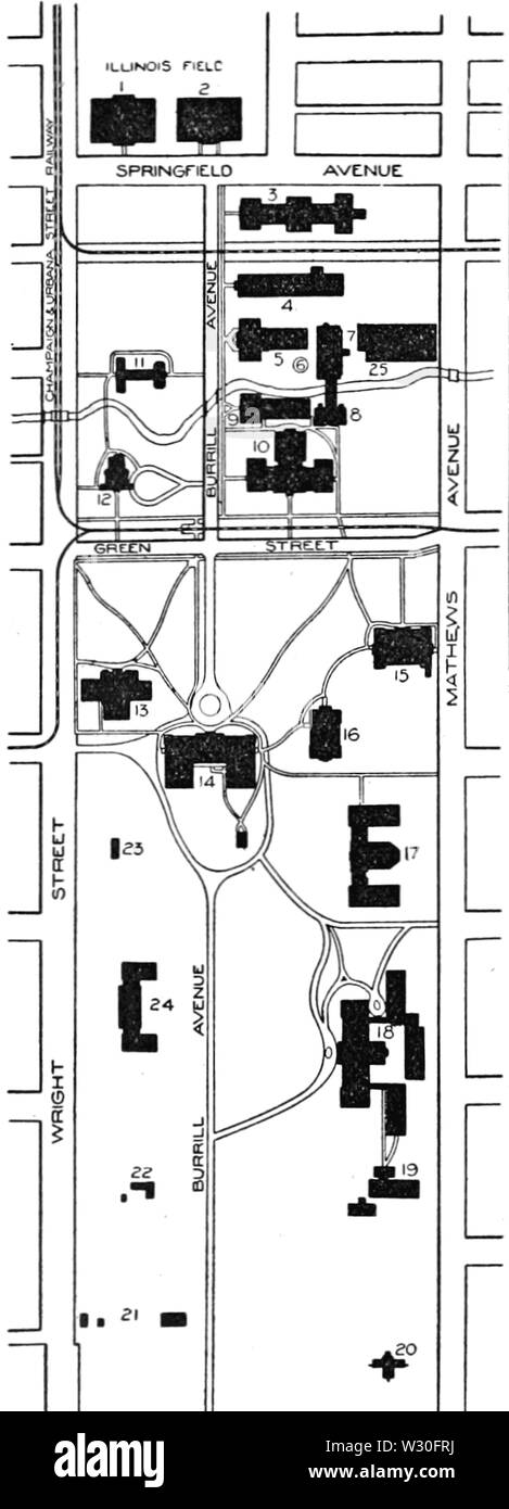University of illinois campus Cut Out Stock Images & Pictures - Alamy
