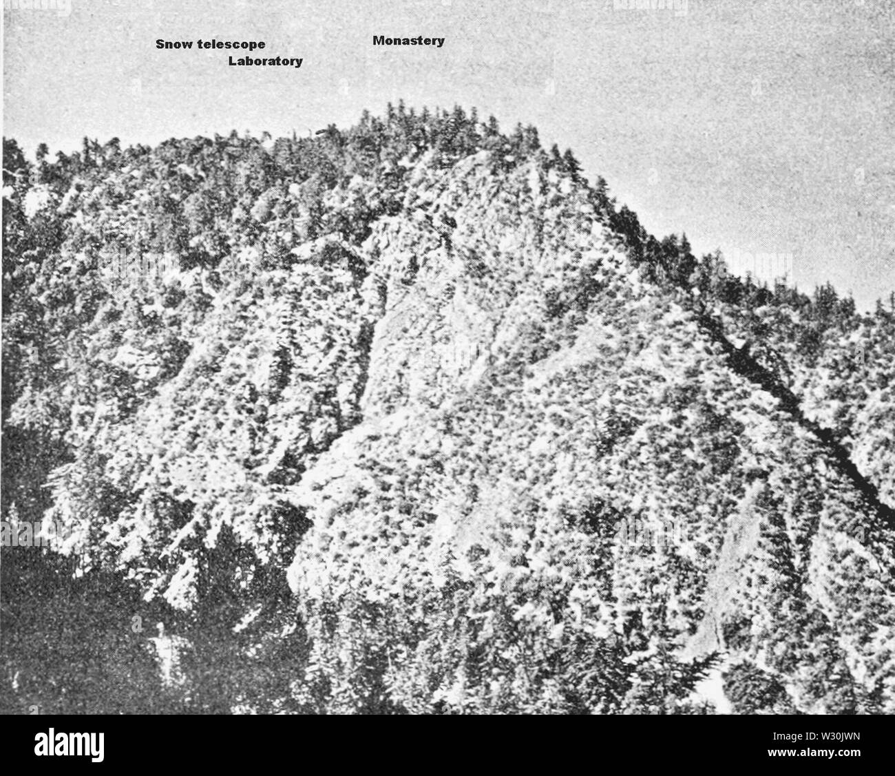 PSM V70 D384 Mt wilson seen from the solar observatory mt hamilton ...