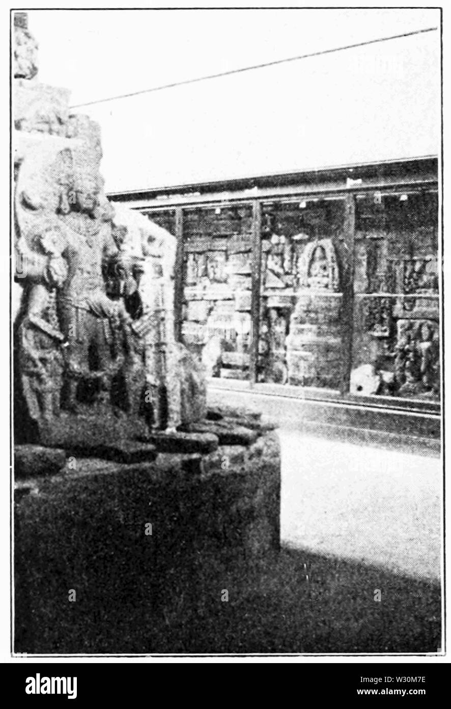 PSM V71 D500 Greco bactrian sculpture hall at the lahore museum Stock ...