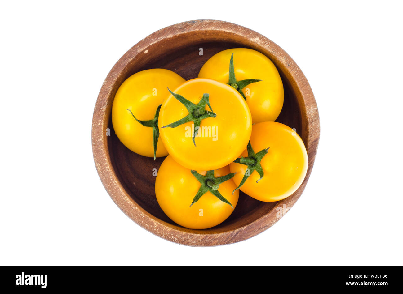 Wet yellow tomato Cut Out Stock Images & Pictures - Alamy