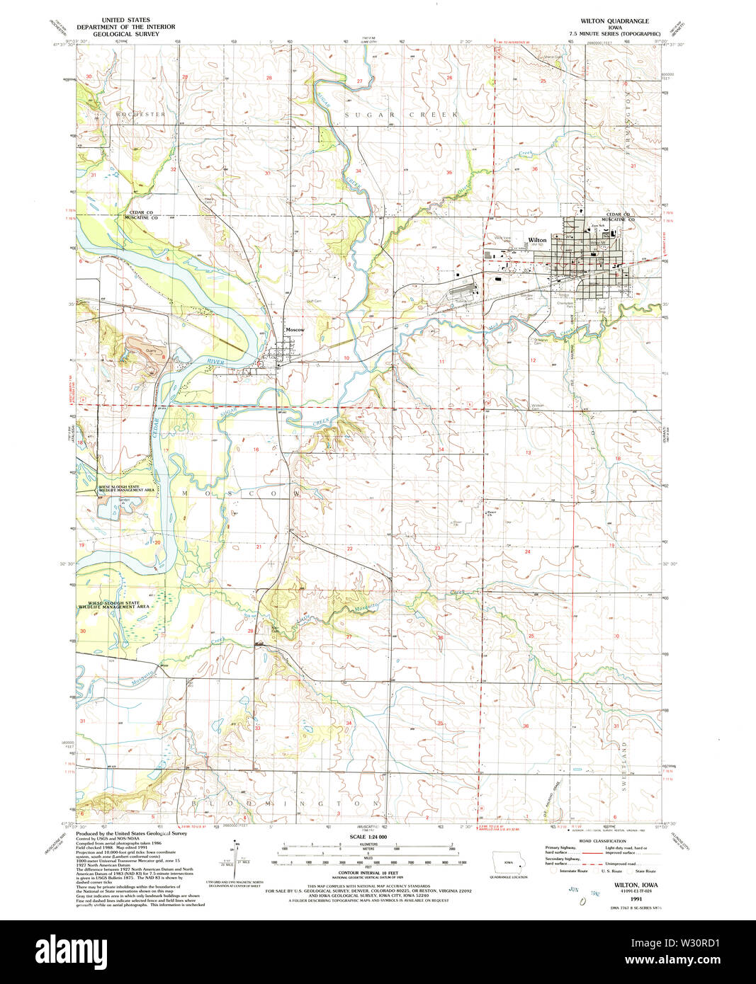 Wilton iowa hi-res stock photography and images - Alamy