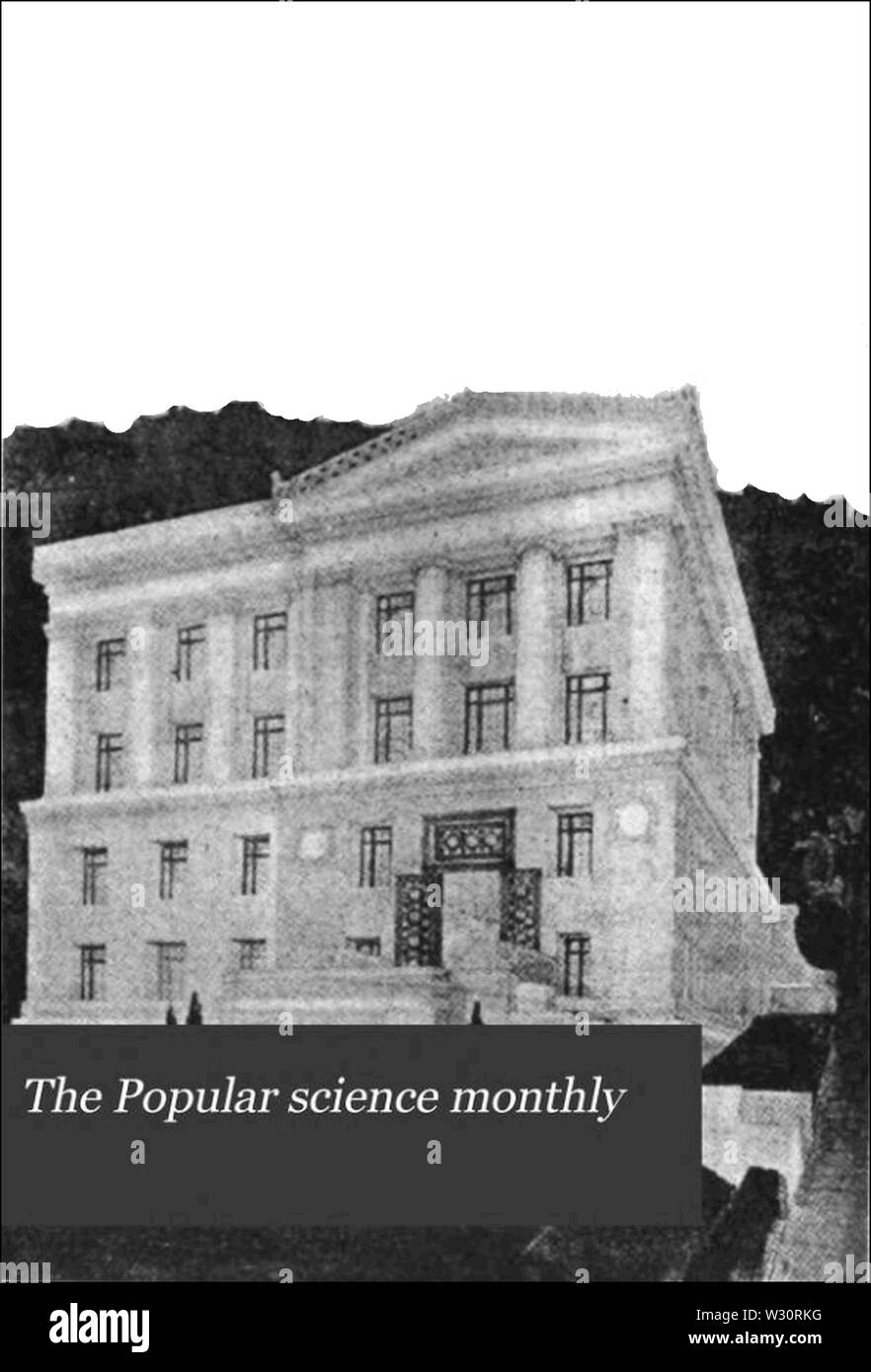 PSM V75 D001 Cover page volume 75 Stock Photo - Alamy