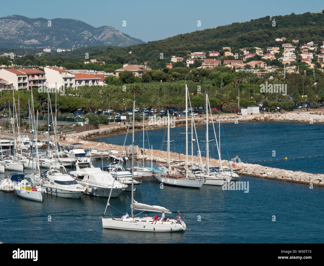 sanary sur mer in france Stock Photo - Alamy