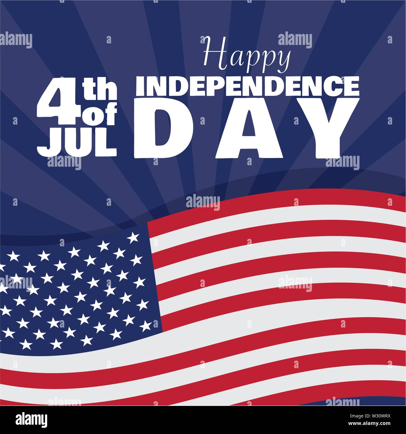 USA Independence day graphic design - Vector illustration Stock Vector ...