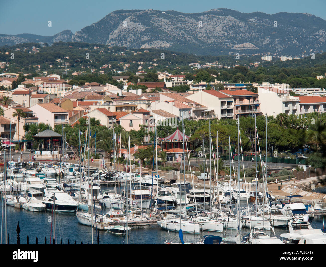 sanary sur mer in france Stock Photo - Alamy