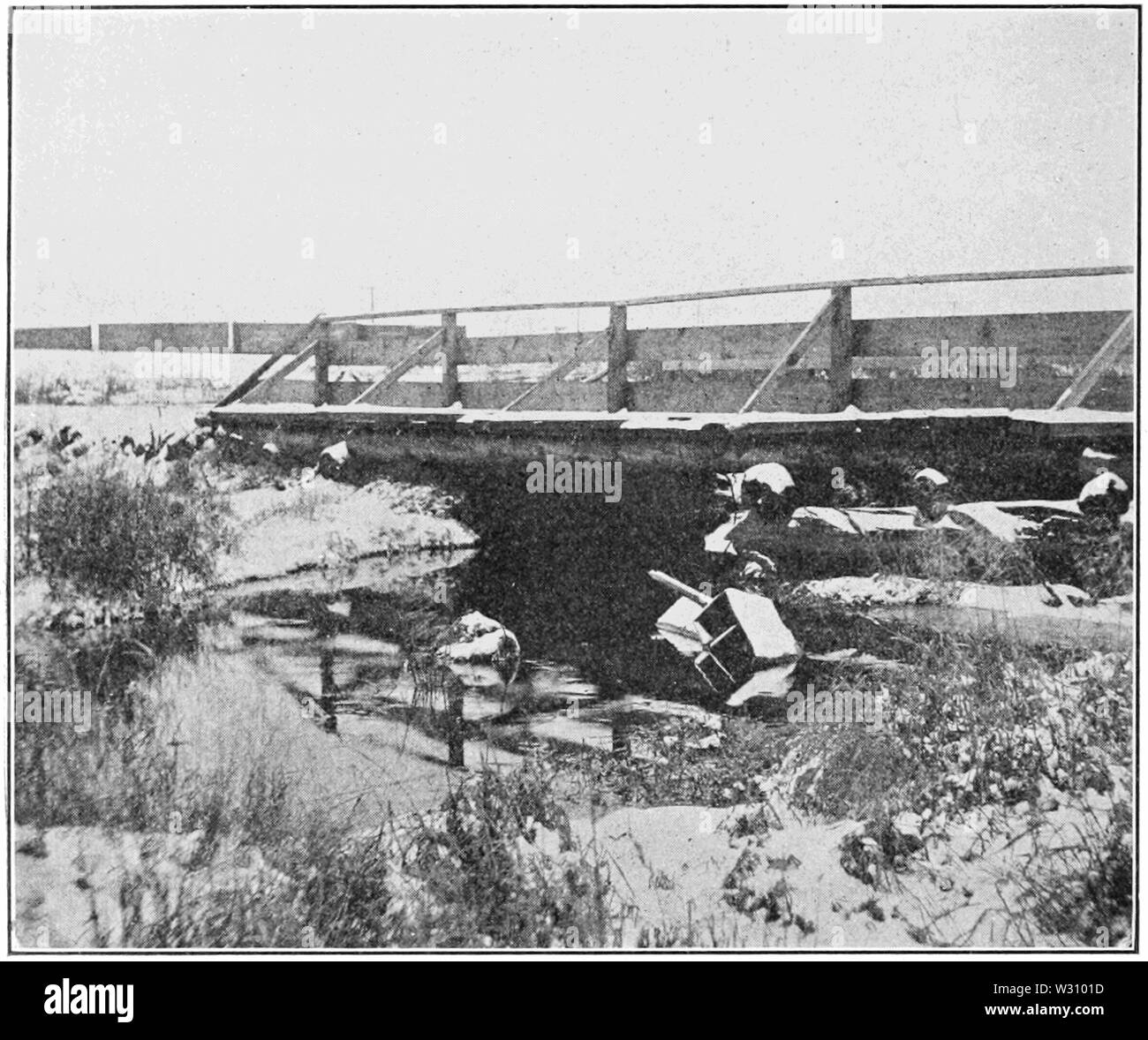 Sewage river river Black and White Stock Photos & Images - Alamy