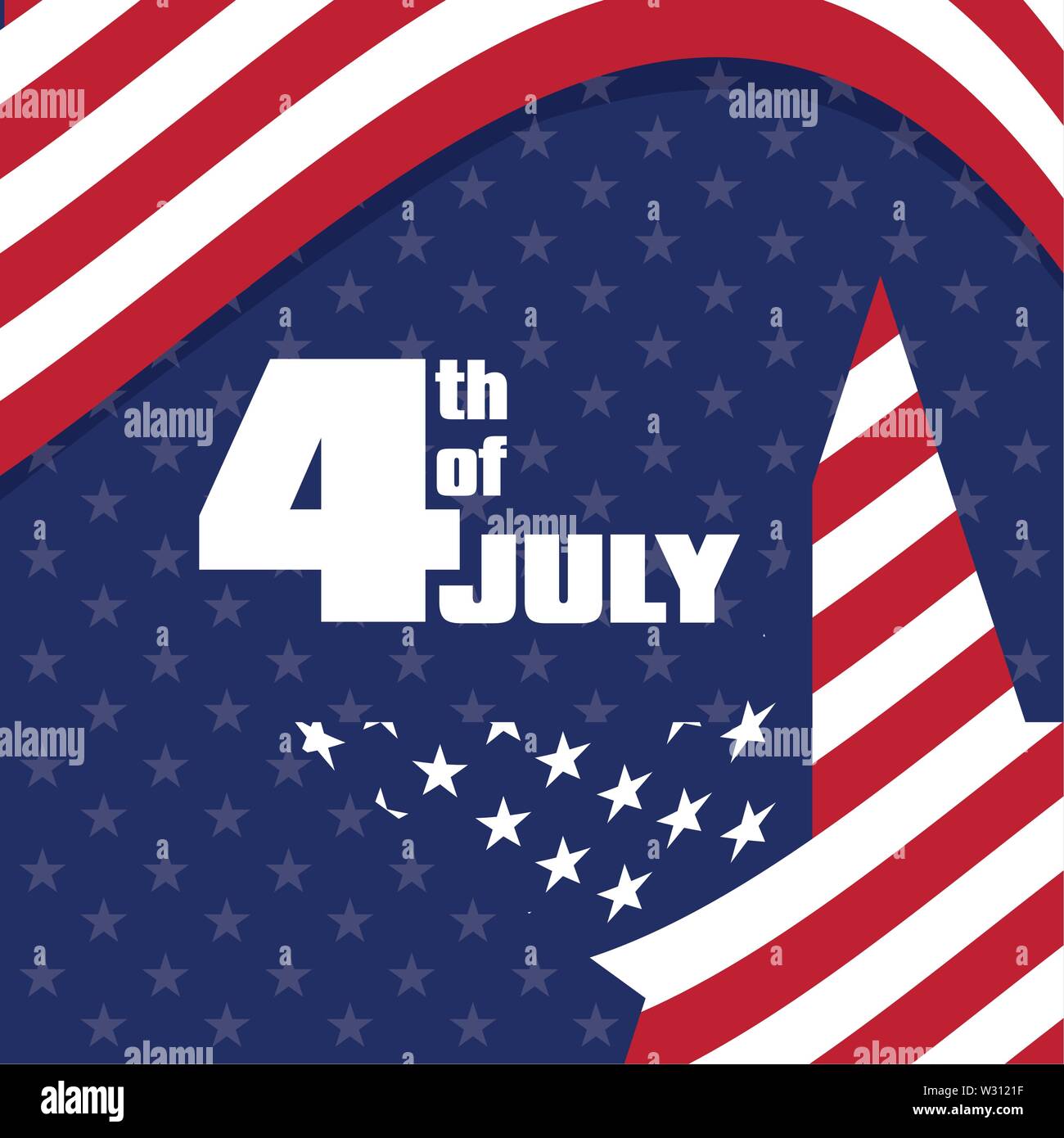 USA Independence day graphic design - Vector illustration Stock Vector ...